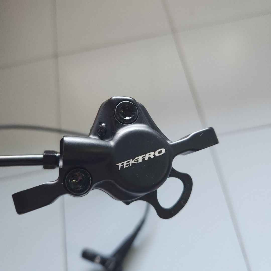 Tektro Hydraulic Disc Brake - Left and Right with brake Disc x 2 ...