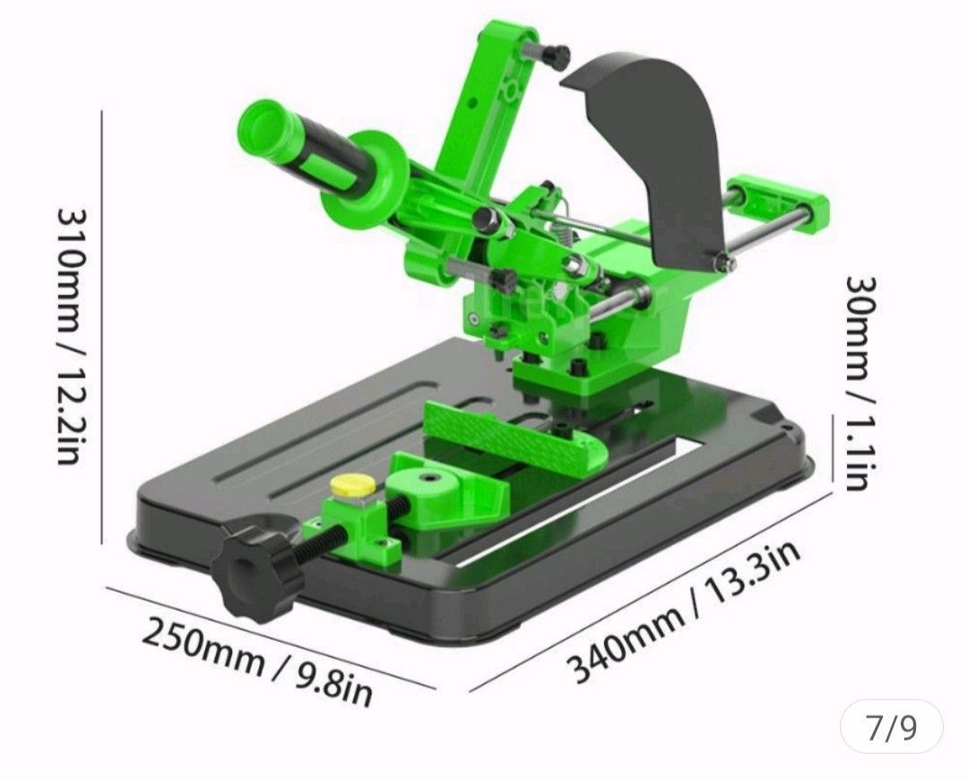 T&H Angle Grinder Fixed Universal Bracket Polishing Machine Conversion ...