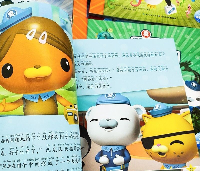 The Octonauts Chinese story books, Hobbies & Toys, Books & Magazines ...