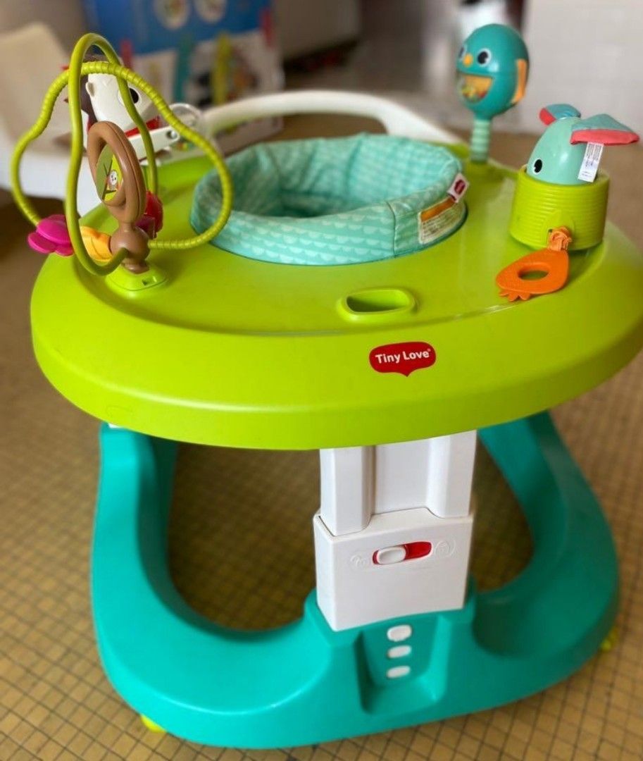 TinyLove 4-in-1 Here I Grow Activity Center plus walker, Babies & Kids ...