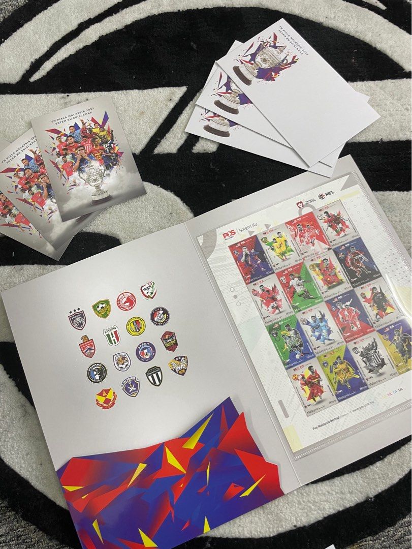 TM Piala Malaysia 2022 Setem Ku Edisi Khas, Hobbies & Toys ...