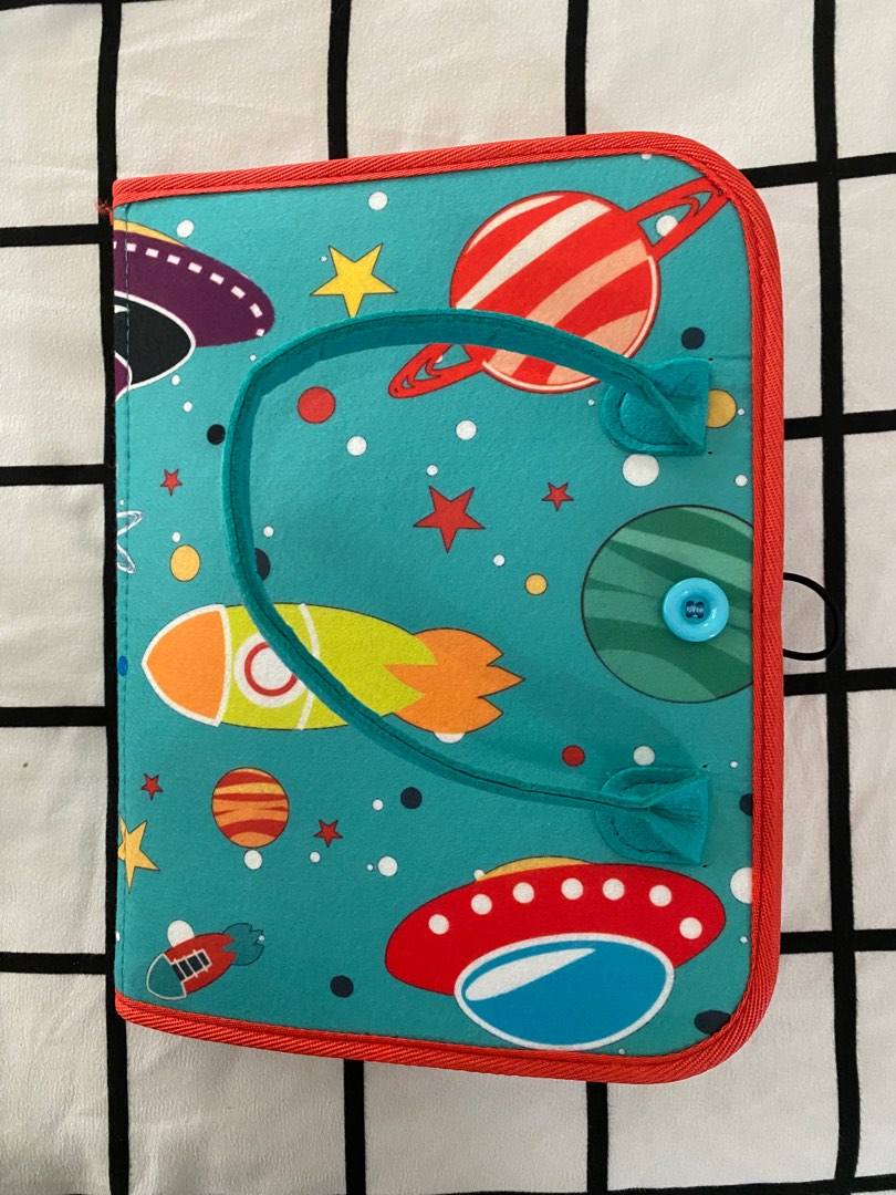 Educational busy board book, Babies & Kids, Infant Playtime on Carousell