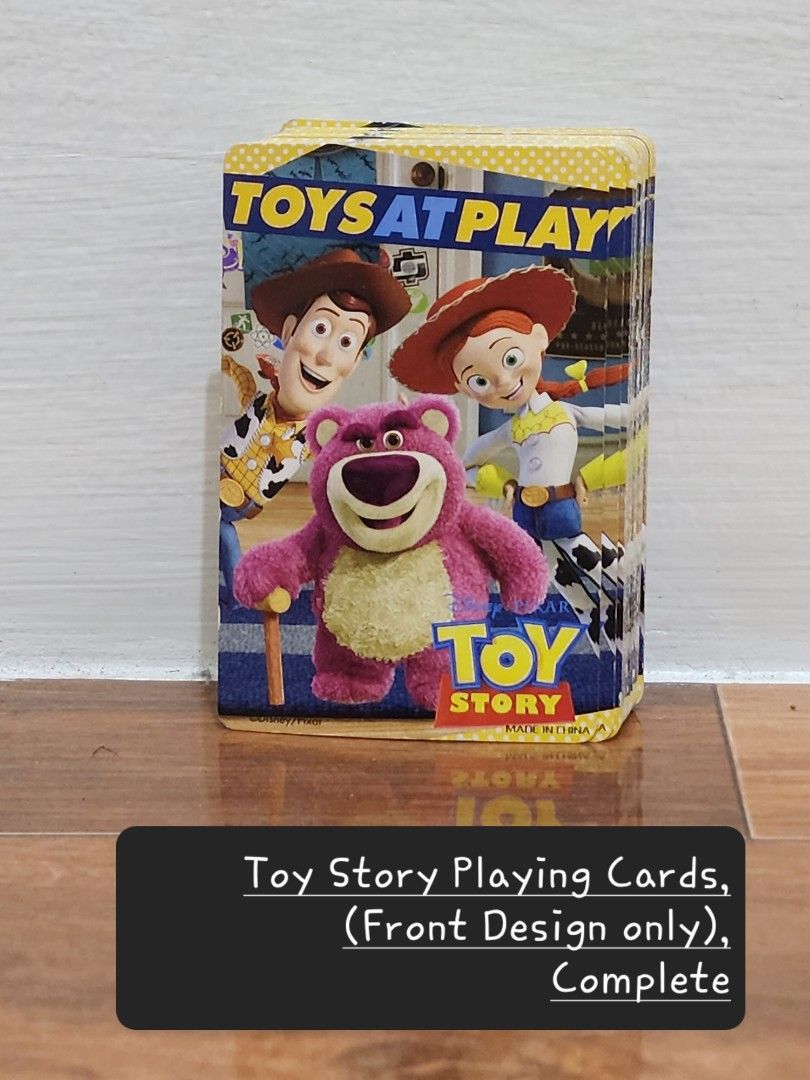 Toy Story Playing Cards, Hobbies & Toys, Toys & Games on Carousell