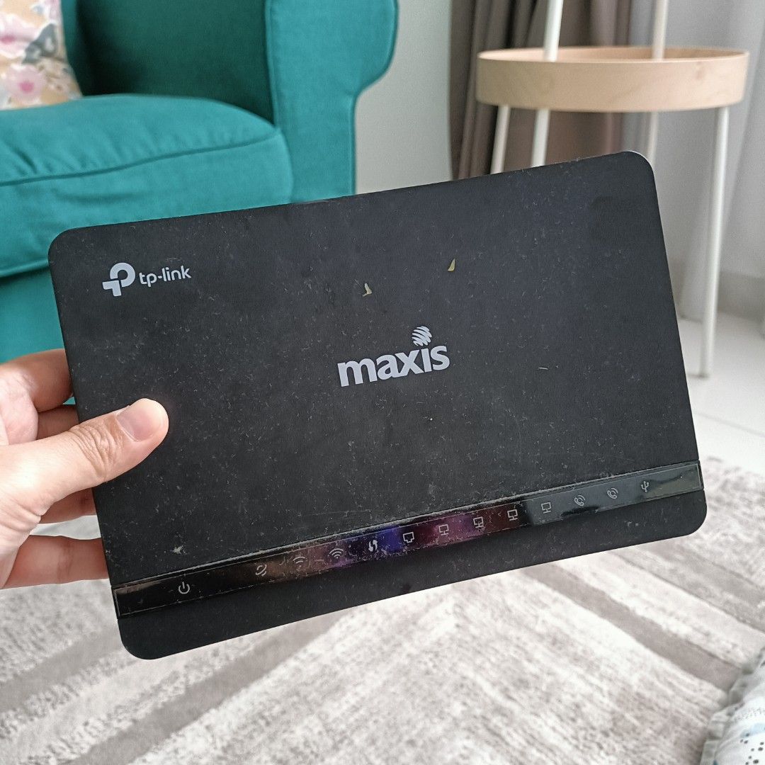 Tplink Maxis WiFi Router Used, Computers & Tech, Parts & Accessories ...