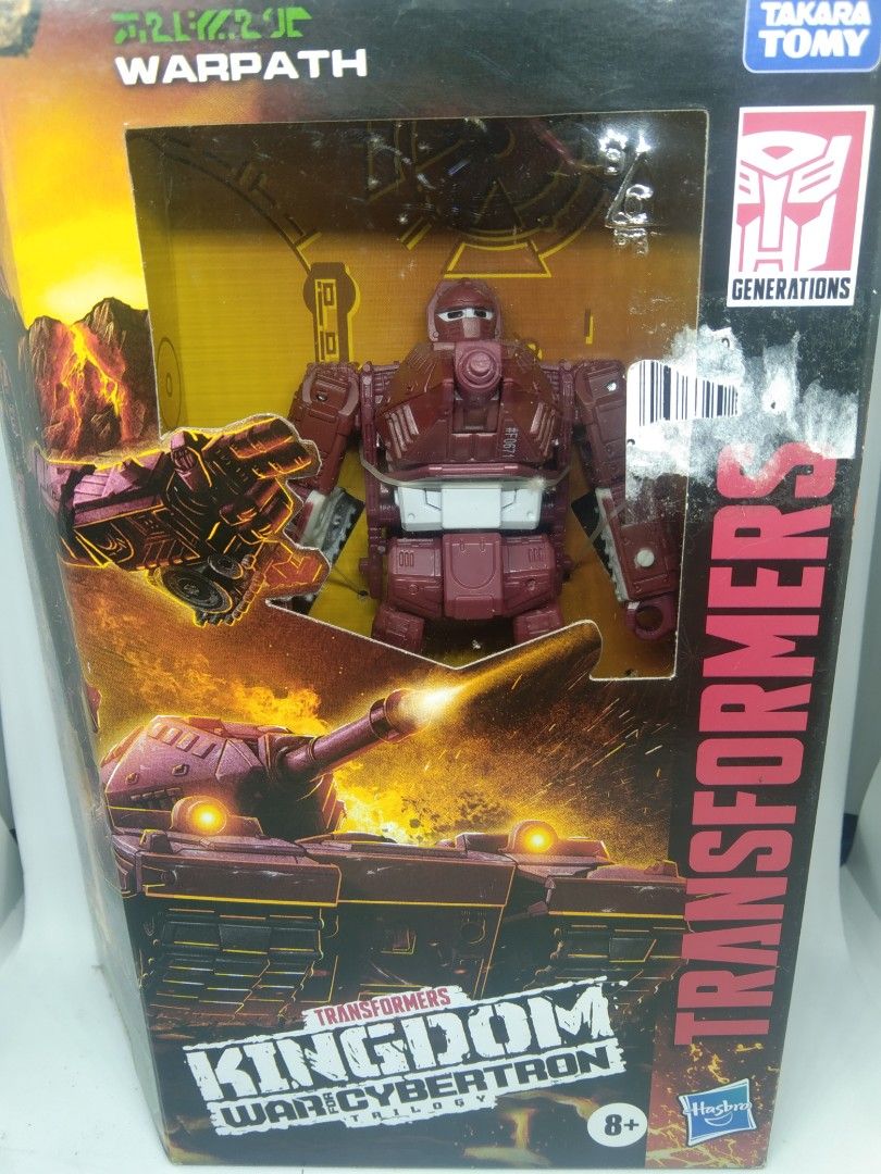 Transformers Kingdom Deluxe Warpath, Hobbies & Toys, Toys & Games on ...