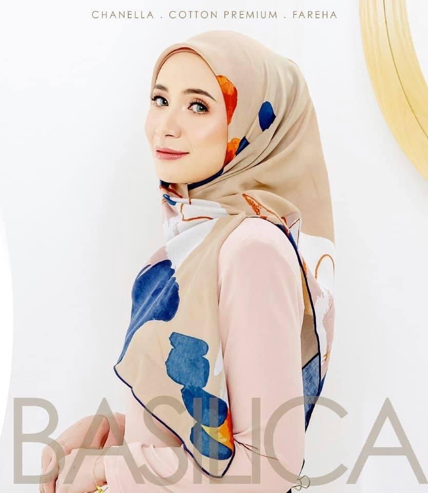 Tudung Fareha Chanella Basilica, Women's Fashion, Muslimah Fashion ...