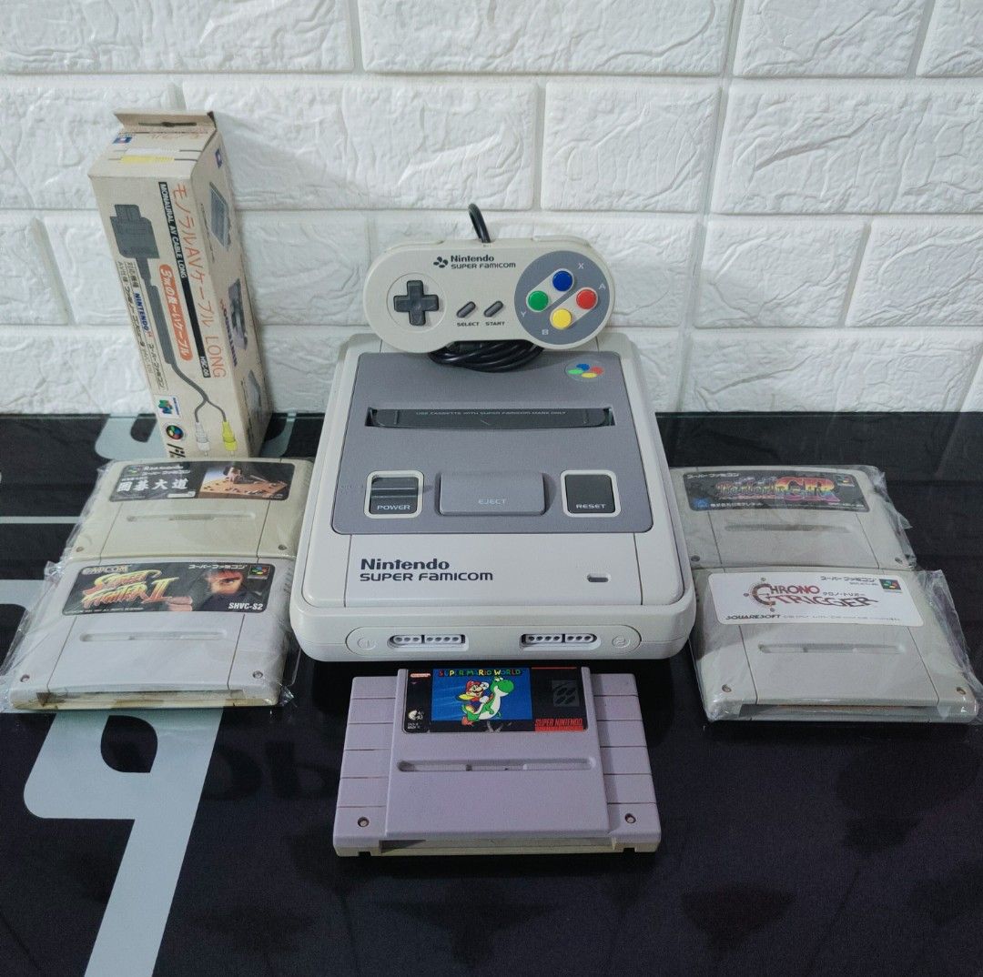 Ultimate Nintendo Super FamiCom M0dified Bundle, Video Gaming, Video ...