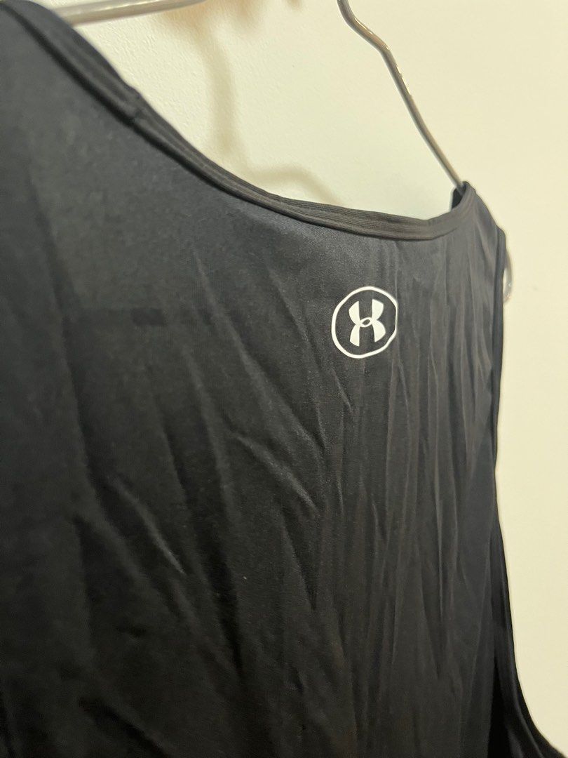 Under Armour Velocity Tank (Black), Men's Fashion, Activewear on Carousell