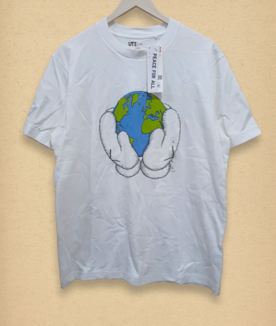 UNIQLO x KAWS PEACE FOR ALL, Men's Fashion, Tops & Sets, Tshirts & Polo ...