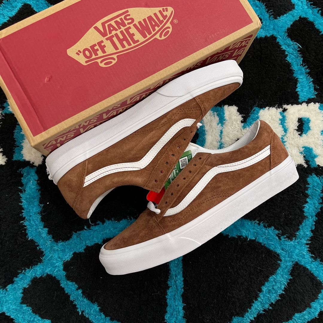 Vans old skool pig skin suede, Men's Fashion, Footwear, Sneakers on ...