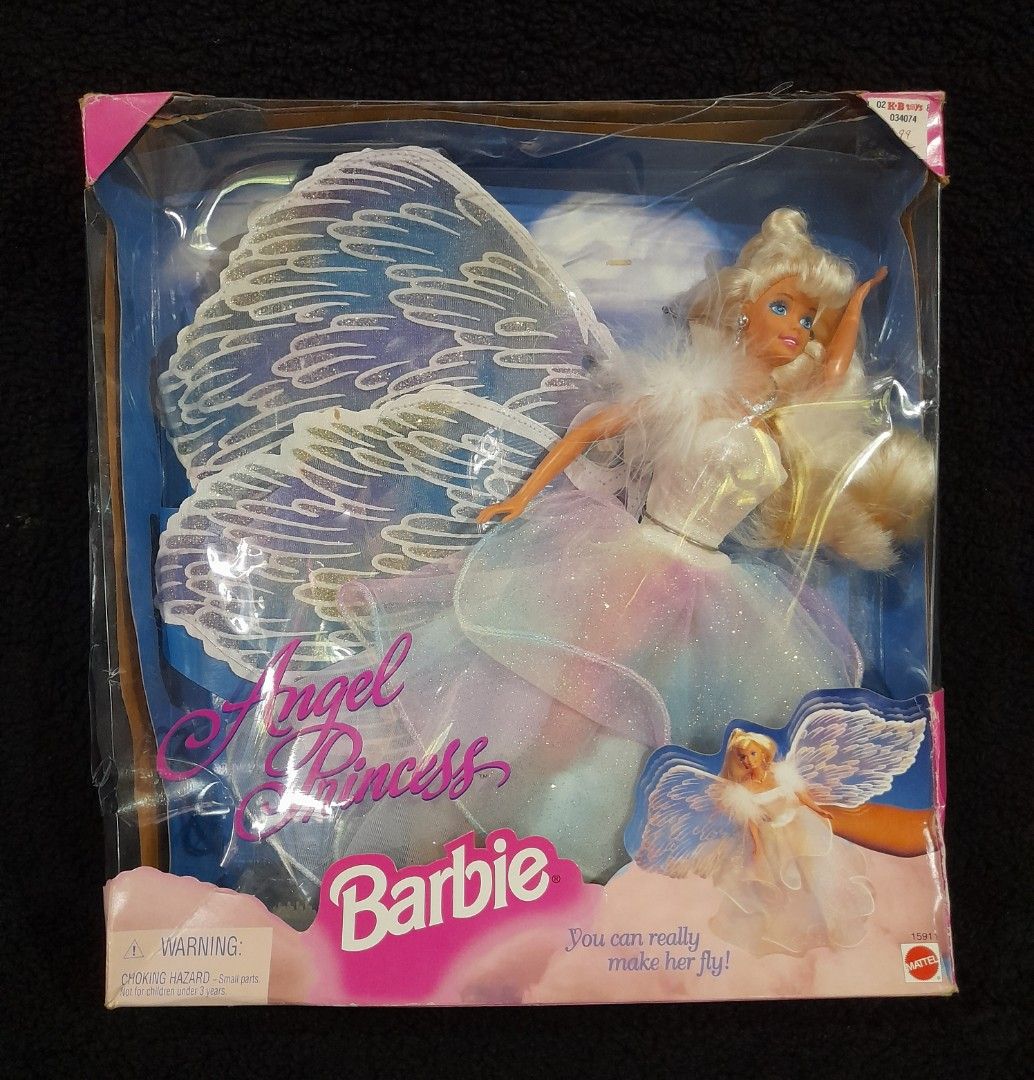 Vintage Angel Princess Barbie (1996), Hobbies & Toys, Toys & Games on ...