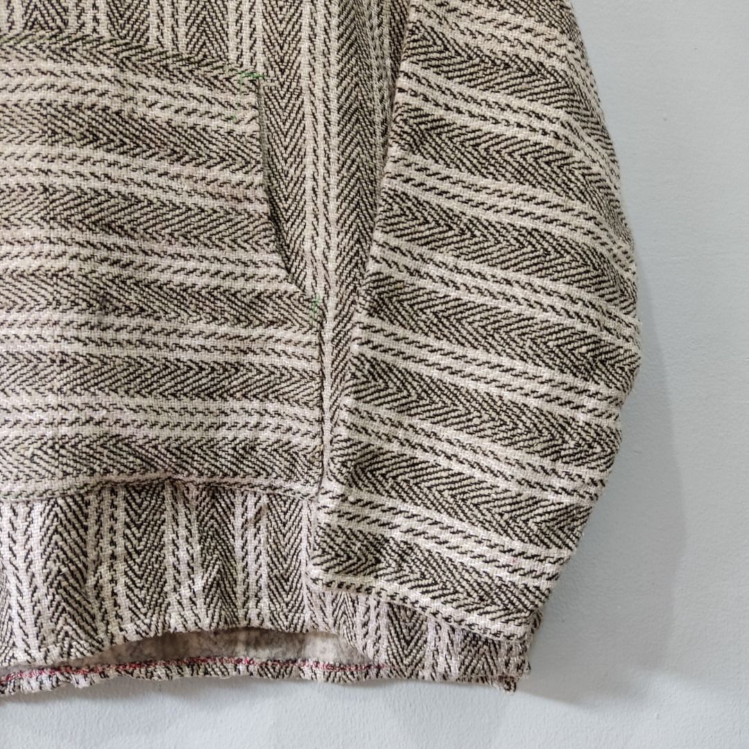 Vintage Hippie Drug Rug Baja Hoodie, Men's Fashion, Tops & Sets ...