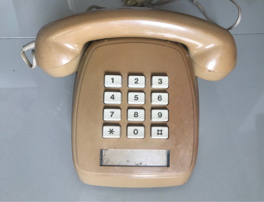 Vintage Push Button Telephones, Hobbies & Toys, Memorabilia ...