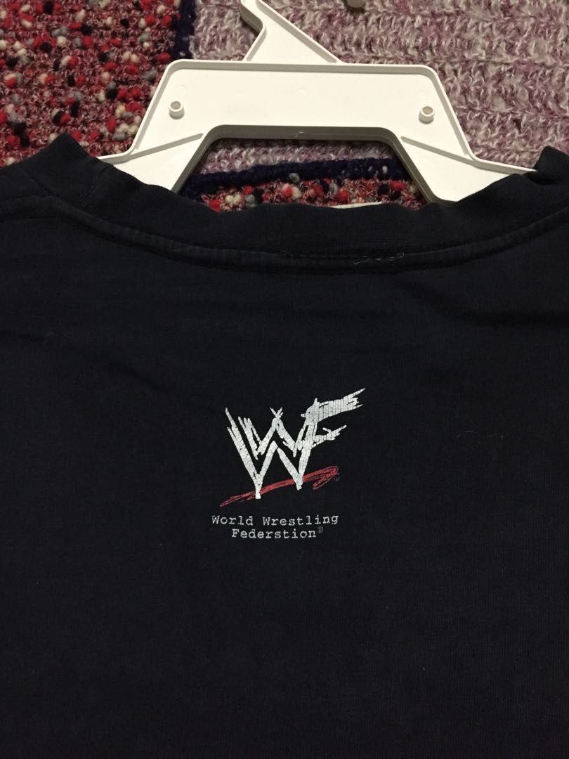 Vintage WWF THE ROCK World Wrestling Federstion Shirt, Men's Fashion ...
