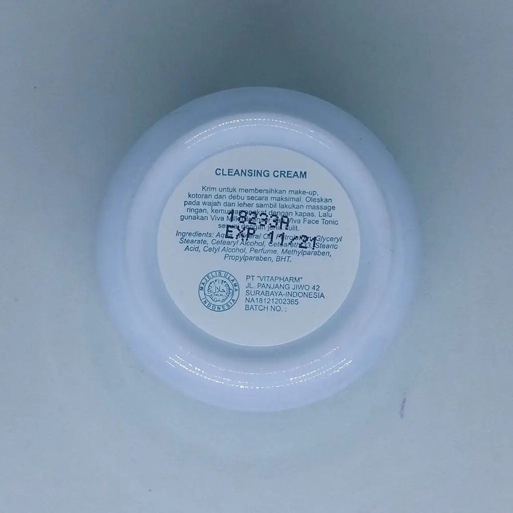 Viva Cleansing cream 30g, Kesehatan & Kecantikan, Kulit, Sabun & Tubuh ...