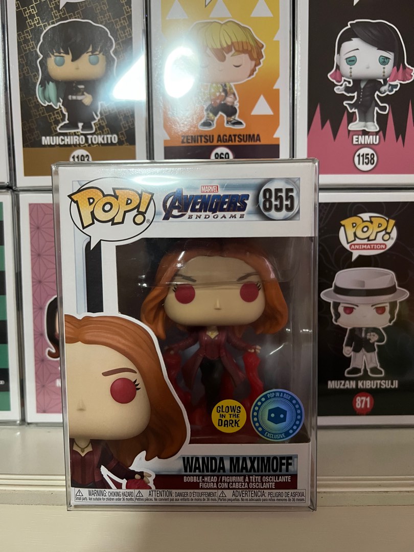 Wanda Maximoff (PIAB) Funko Pop, Hobbies & Toys, Toys & Games on Carousell
