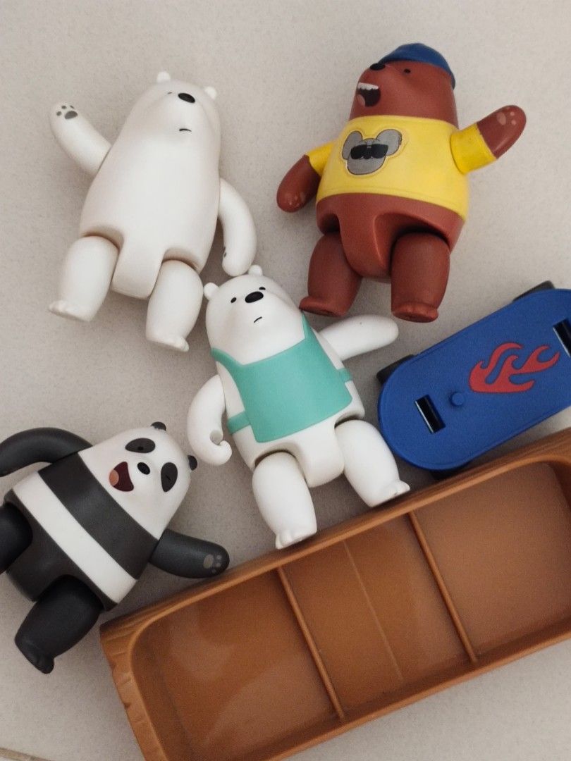 We Bare Bears Figurines, Hobbies & Toys, Memorabilia & Collectibles ...