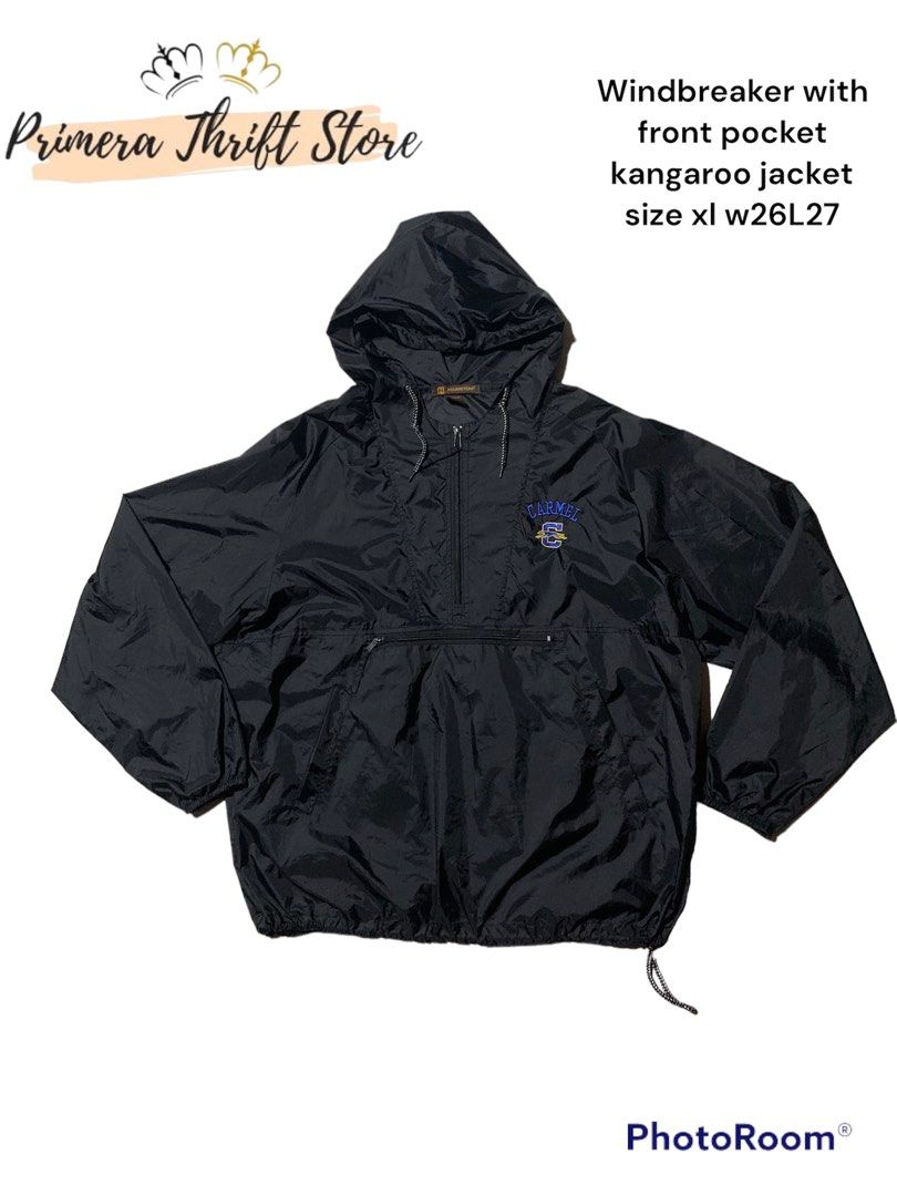 Windbreaker kangaroo style, Men's Fashion, Coats, Jackets and Outerwear ...
