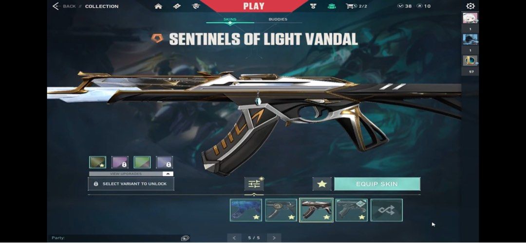 Cheap 23 Premiums Valorant Account (Velocity Karambit, Celestial Fan ...