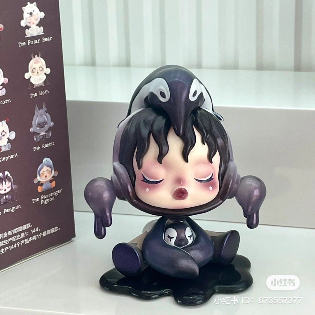 [wtt/wts] POPMART Skullpanda Mare of Animals (Penguin), Hobbies & Toys ...