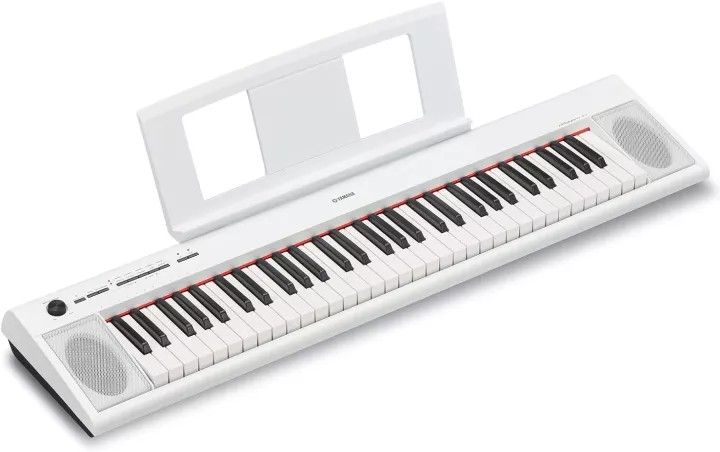 Yamaha NP12 Piaggero Portable Keyboard (white), Hobbies & Toys, Music ...