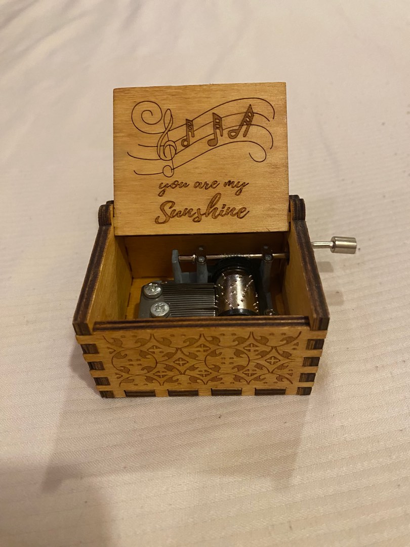 You Are My Sunshine Mini Music Box, Hobbies & Toys, Music & Media ...