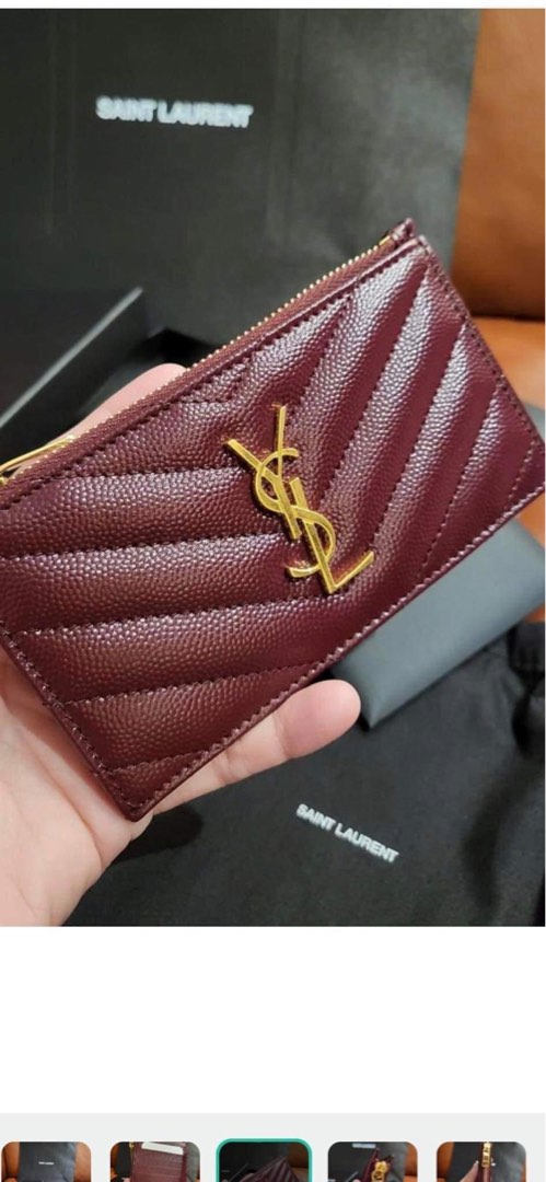 YSL Wallet, Luxury, Bags & Wallets on Carousell