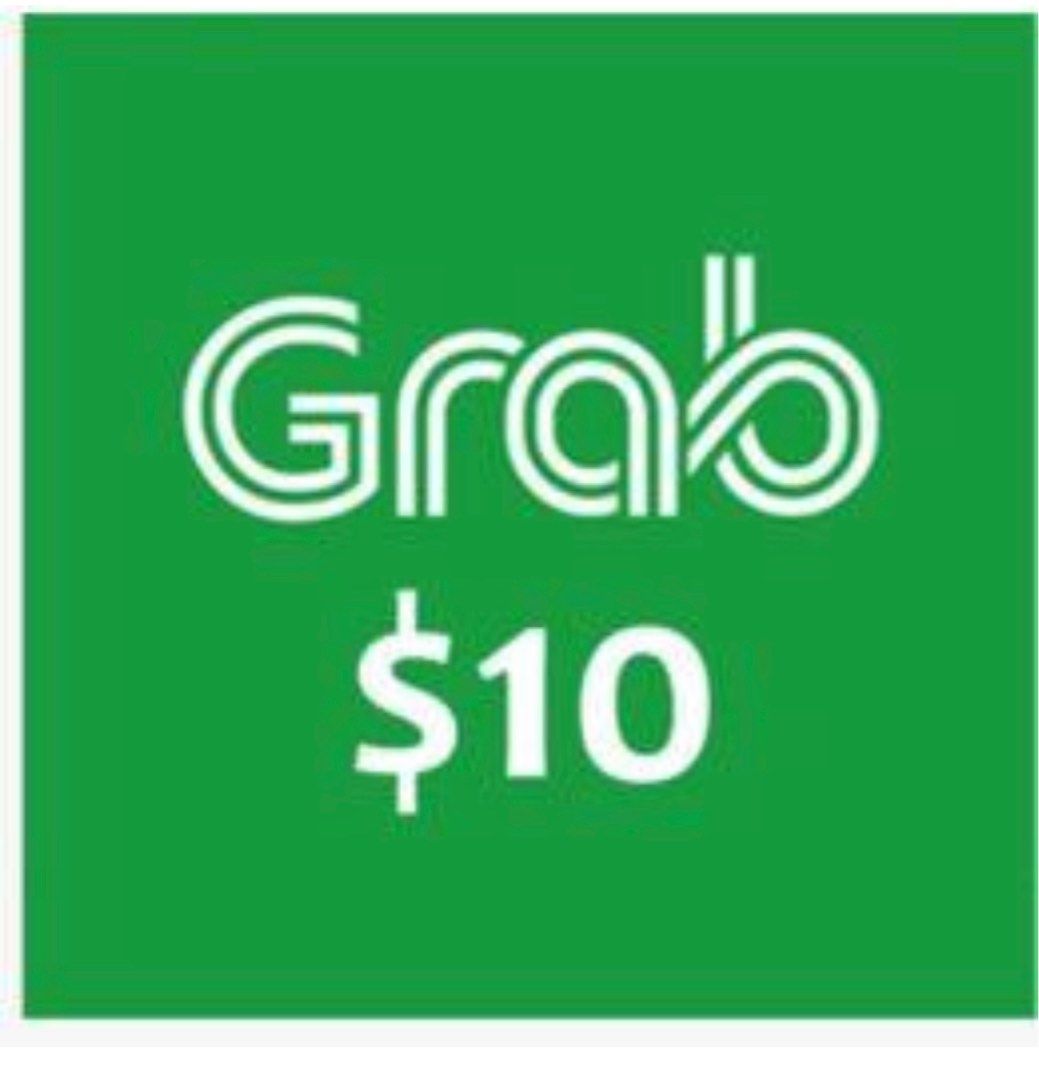 $10 Grab Gift Card, Tickets & Vouchers, Vouchers on Carousell