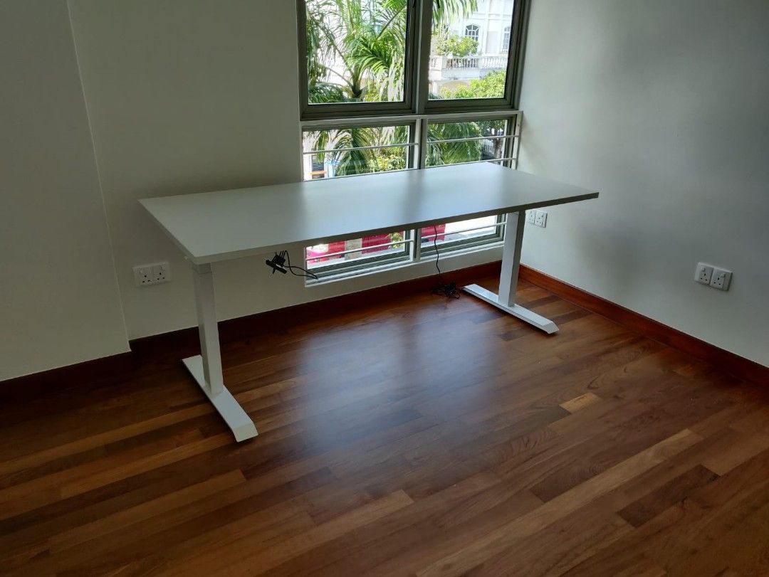 180cm * 75cm height adjustable desk / table, Furniture & Home Living ...