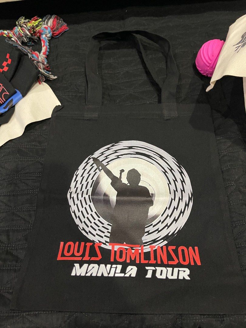 1D One Direction Louis Tomlinson Manila Tour tote bag, Women's Fashion ...