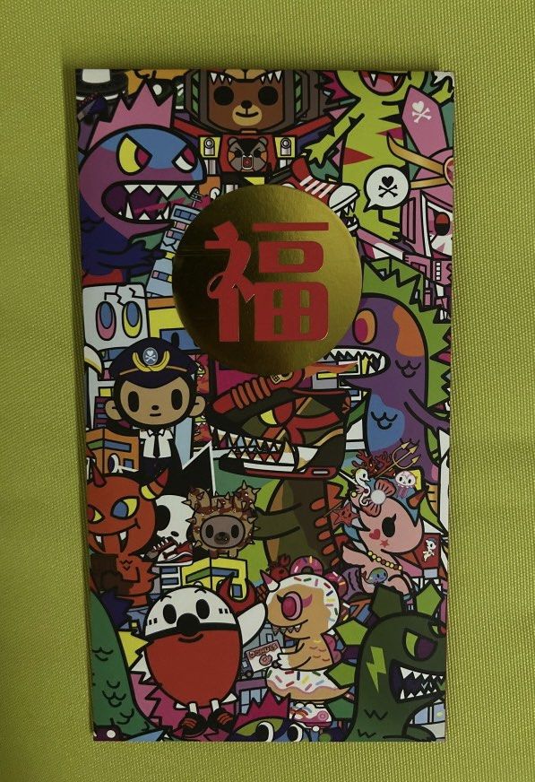 2021 Changi Airport Tokidoki Red Packets, Hobbies & Toys, Memorabilia ...