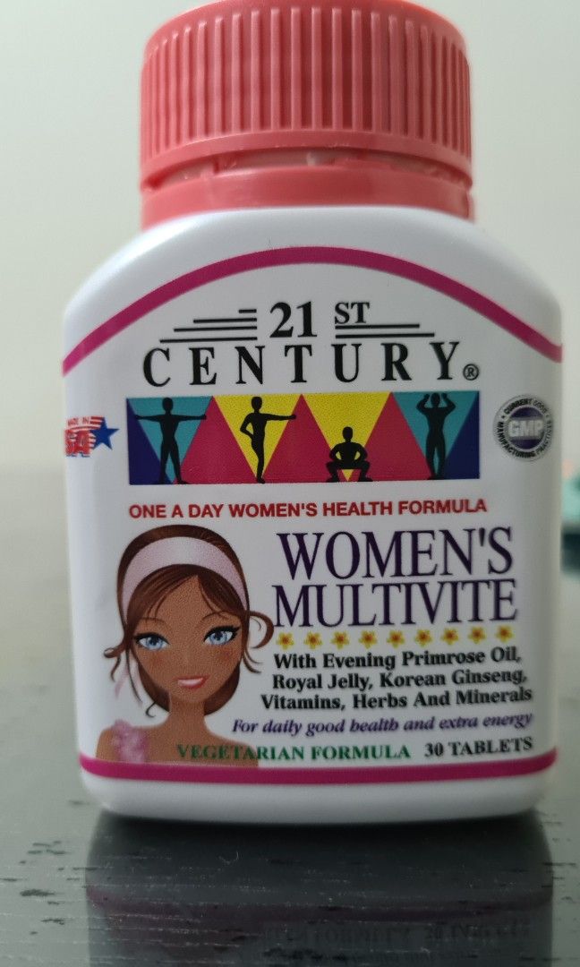21st Century Women's Multivite 30s, Health & Nutrition, Health ...