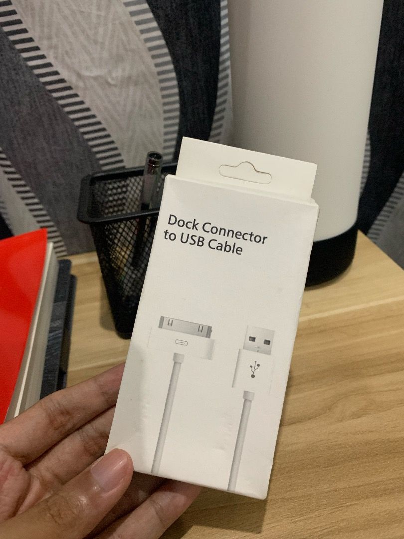 30 pin to USB Dock Connector to USB Cable cord, Mobile Phones & Gadgets ...