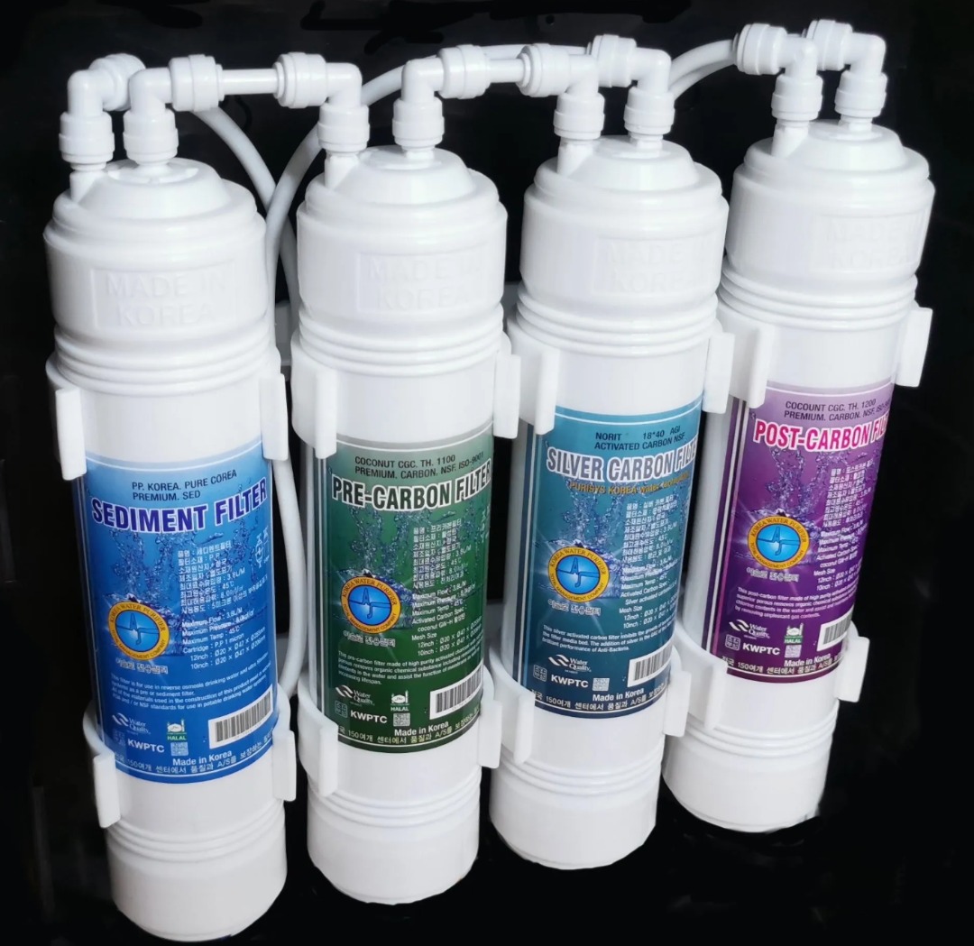 3448) Water Filter Set PuriSYS NSF HALAL KALINE WATER SYSTEM Filters ...