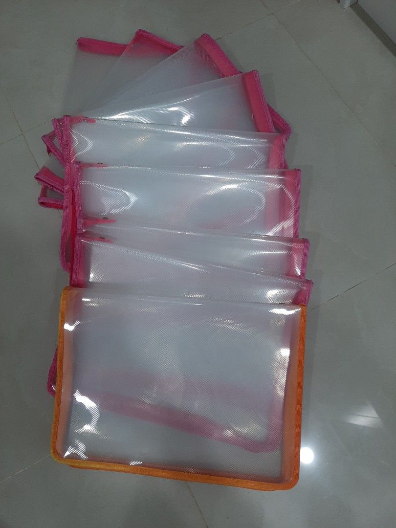 50% off Daiso Zipper File Pocket File Art block file document file ...