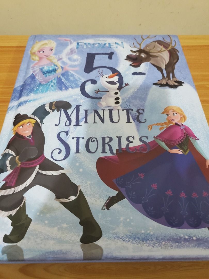 Disney 5-Minute Frozen Stories Storybook Collection, Hobbies & Toys ...