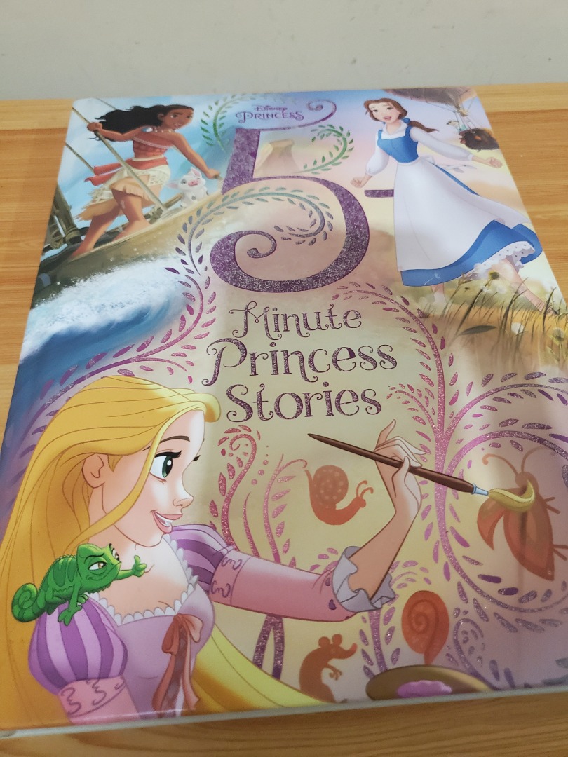 Disney 5-Minute Princess Stories Storybook Collection, Hobbies & Toys ...
