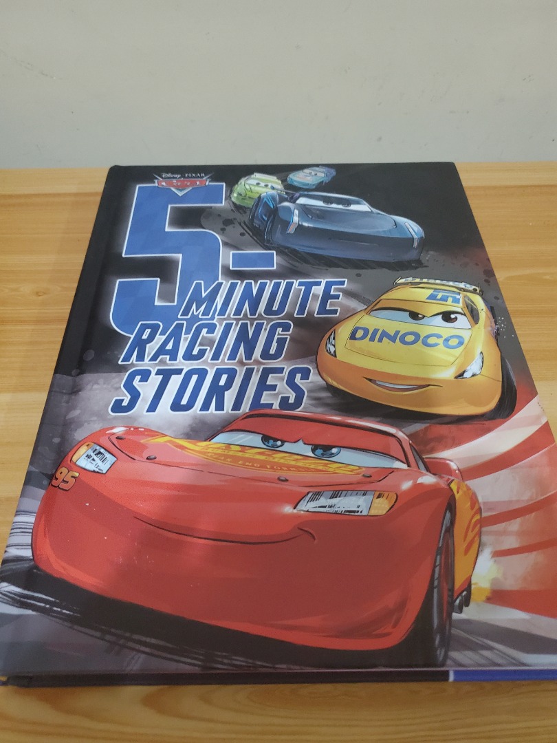 Disney 5-Minute Racing Stories Storybook Collection, Hobbies & Toys ...
