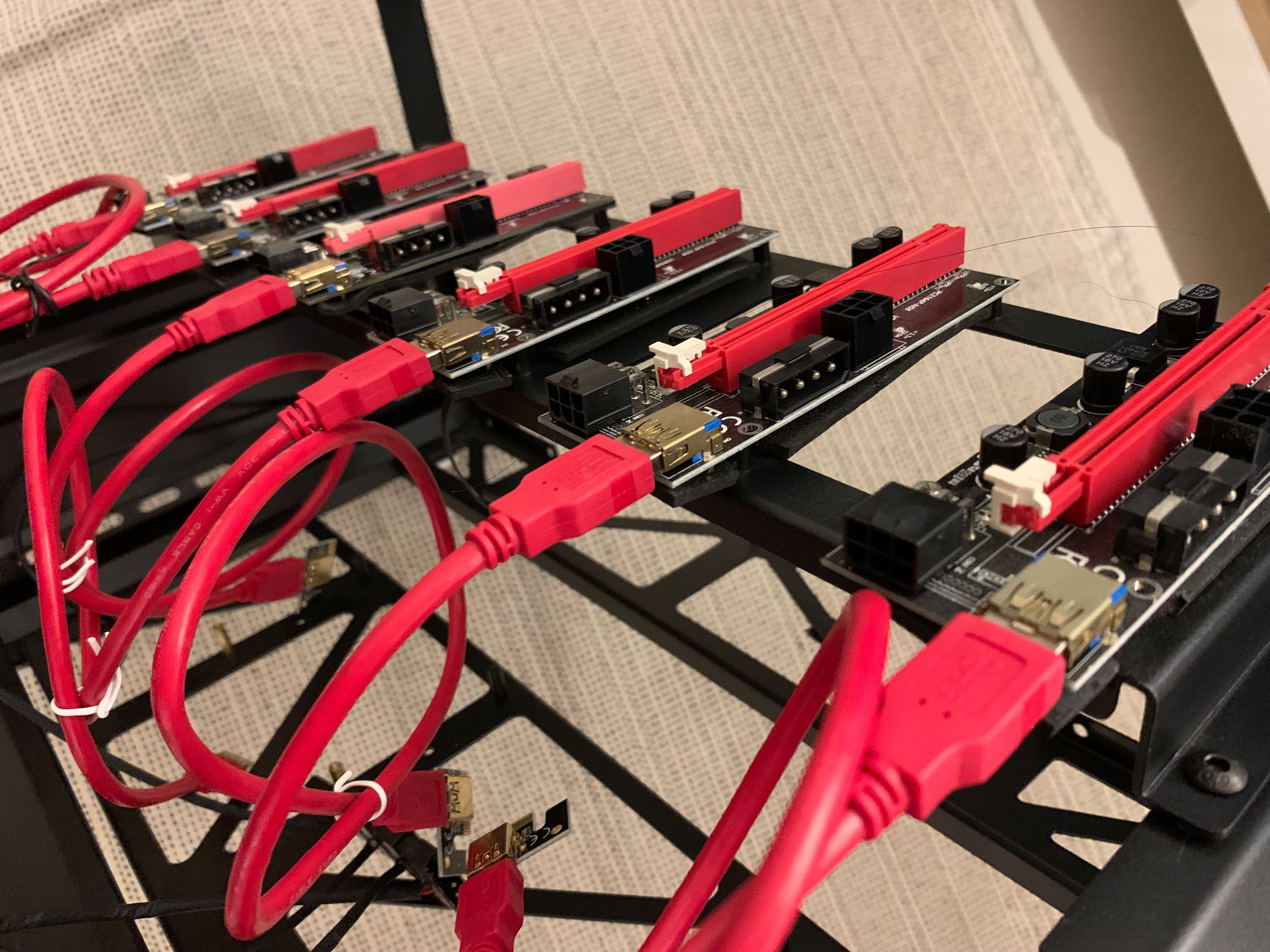 6 GPU Mining Rack / Rig / Case *to clear*, Computers & Tech, Parts ...