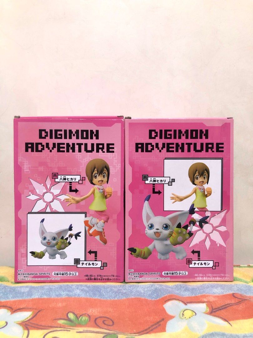 日版 數碼暴龍 八神光 迪露獸 迪路獸 Digimon Adventure Archives DXF Figure 模型 擺設, 興趣及遊戲 ...