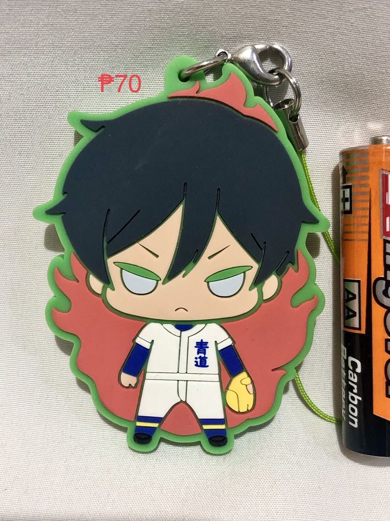 Ace of Diamond / Diamond no Ace Anime Merch Acrylic Rubber Keychain ...
