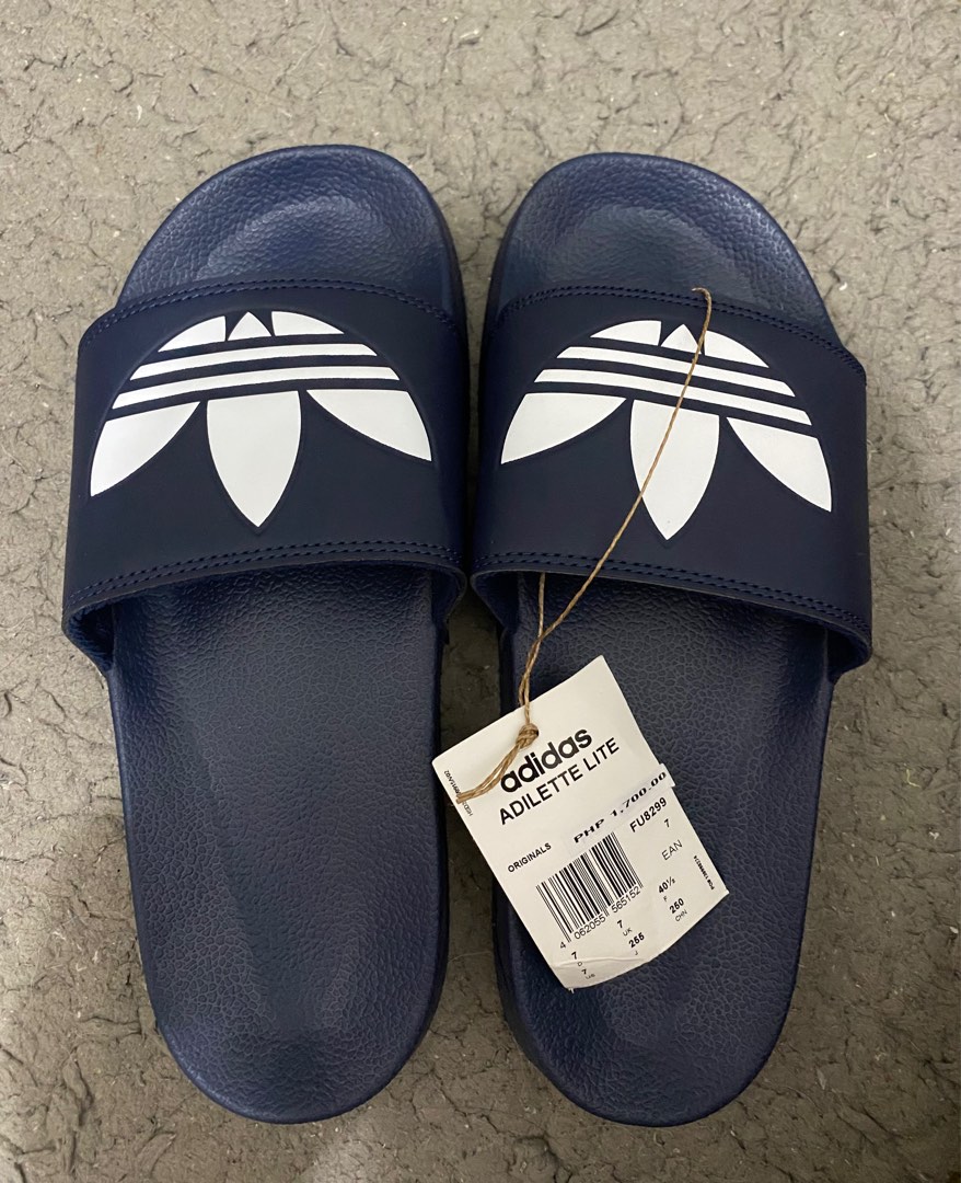 Original Adidas Adilette Lite Slides/Slippers (Size 40), Men's Fashion ...