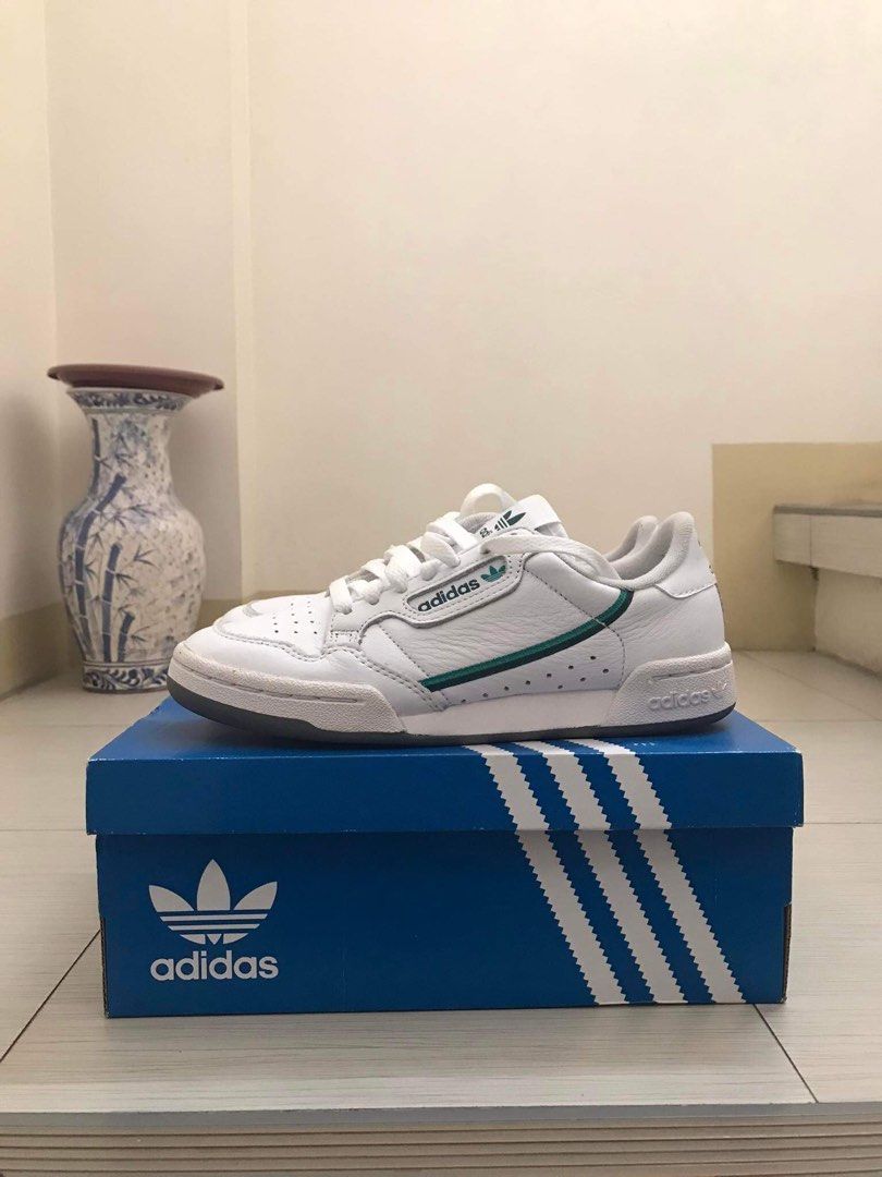 Adidas Continental 80, Women's Fashion, Footwear, Sneakers on Carousell
