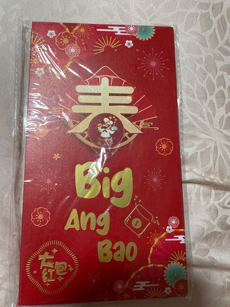 Ang Bao XL Size Star Chef Design X 8 pcs, Hobbies & Toys, Memorabilia ...