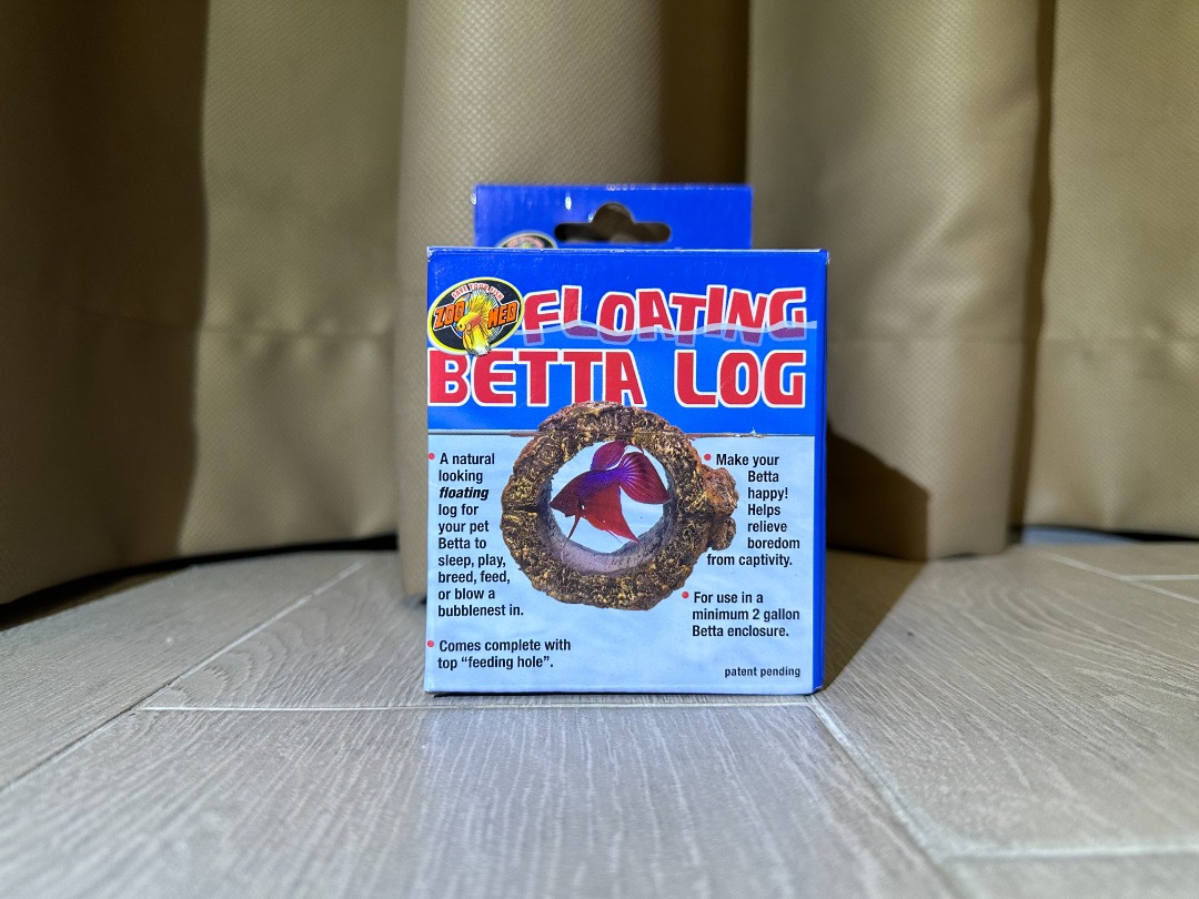 AQUARIUM PRODUCTS - ZOO MED Floating Betta Log, Pet Supplies, Homes ...