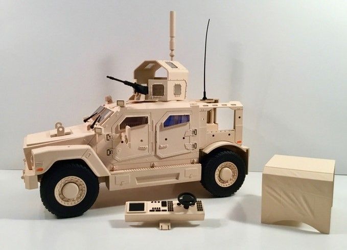Modular Armored Range Vehicle (MARV) Mine Protection 1/18, Hobbies ...