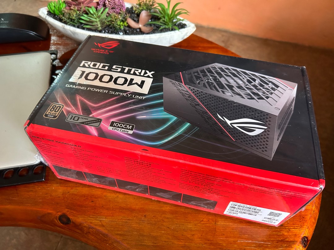Asus ROG Strix 1000w Gaming PSU 80Gold+, Computers & Tech, Desktops on ...