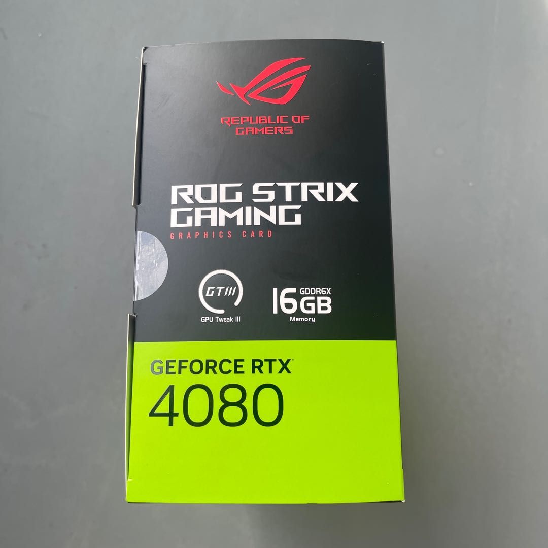 Asus ROG Strix RTX 4080 16GB GDDR6X, Computers & Tech, Parts ...