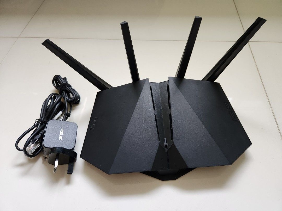 Asus RT-AX82U wifi6 mesh router, Computers & Tech, Parts & Accessories ...