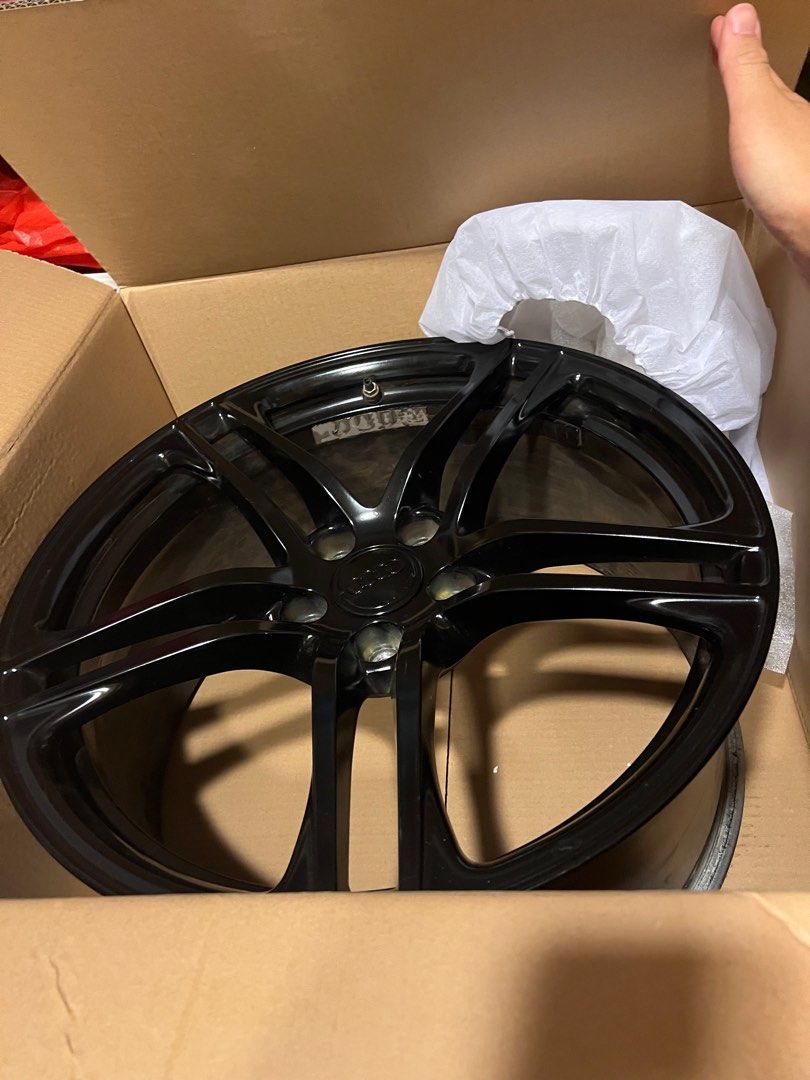 Audi R8 V8 original rims wheels 19” set, Car Accessories, Tyres & Rims ...